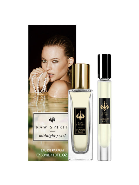 Midnight Pearl Perfume Gift Set, Sultry, Floral Cruelty-Free Fragrances ...
